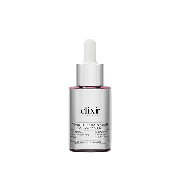 Tónico Iluminador Aclarante 30ml Elixir