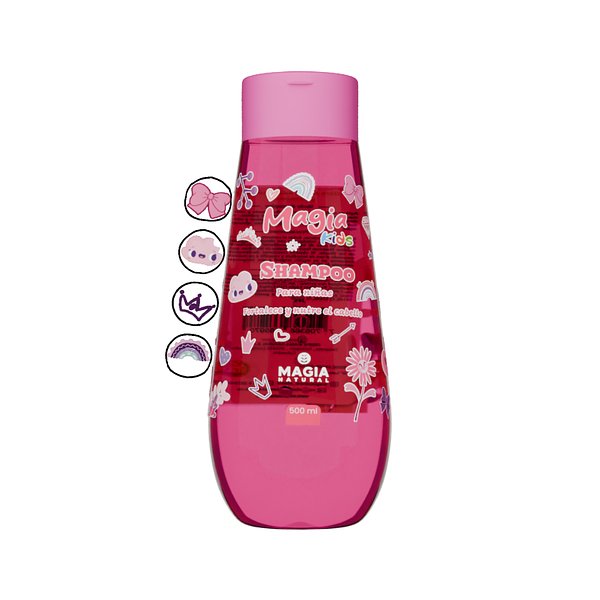 Shampoo Kids Niñas 500ml Magia Natural